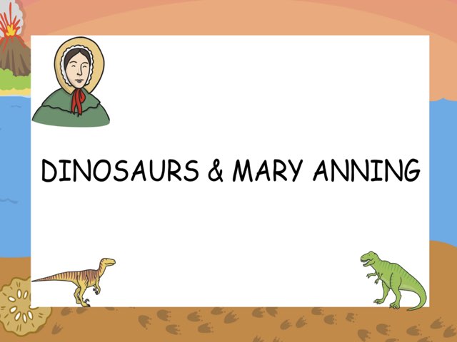 Dinosaurs & Mary Anning Free Games online for kids in Nursery by Esther ...