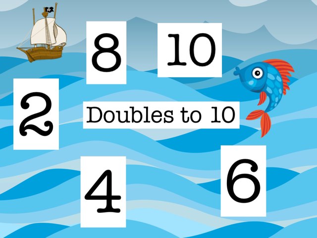Doubles To 10 Free Activities online for kids in Kindergarten by Mrs Kelly