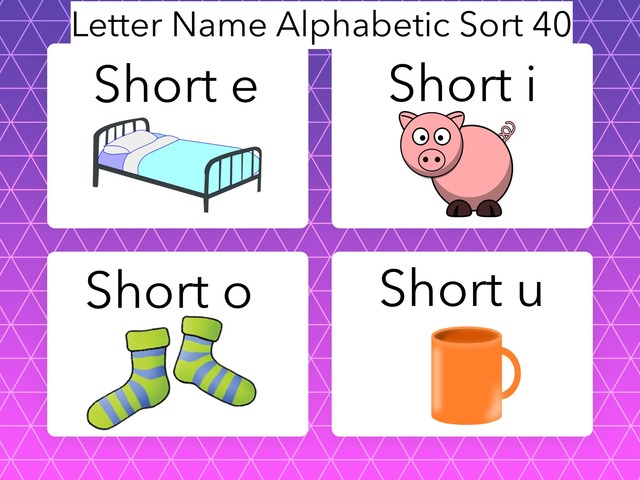 Letter Name Alphabetic Sort 40 Free Games online for kids in Nursery by ...