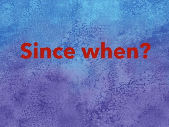 Since When? Free Activities online for kids in 9th grade by Redrose Al ...