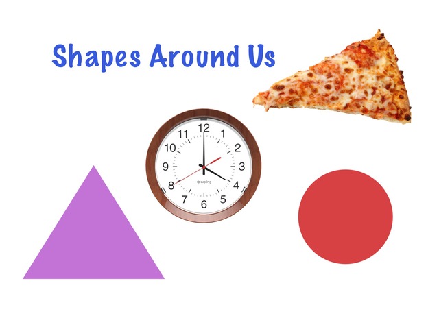 TinyTap | Shapes Around Us -Circles And Triangles | Math