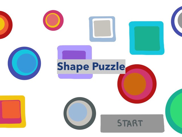 Shape Puzzle Free Games online for kids in Pre-K by Tricia Wu