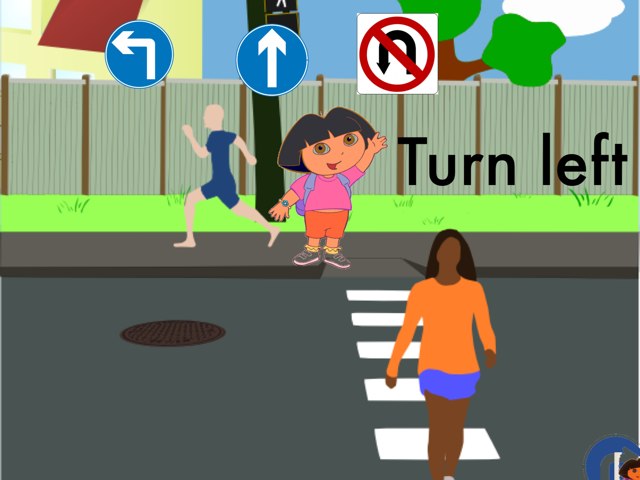 Directions Game Free Activities online for kids in 1st grade by Nadia Rady1