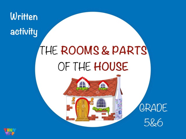 The Rooms & Parts Of The House. Free Activities online for kids in 5th ...