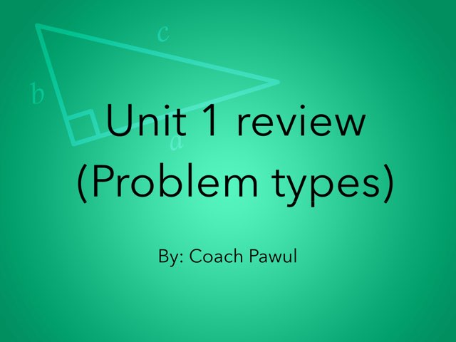 Unit 1 math Free Activities online for kids in 1st grade by Dale Pawul