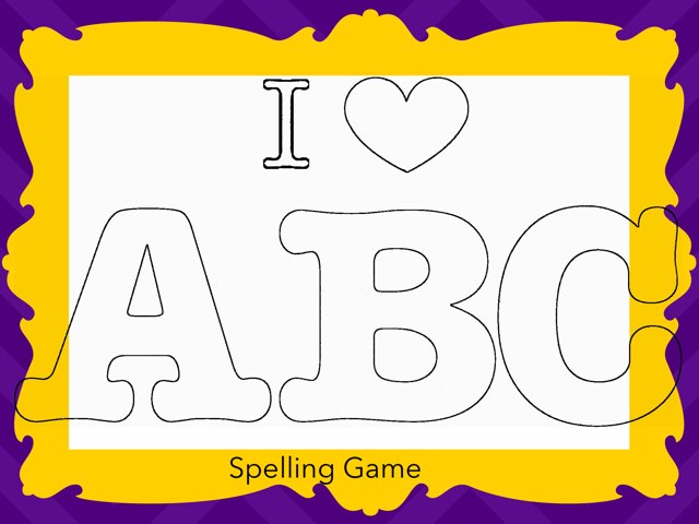 ABC Spelling Game Free Games online for kids in Pre-K by Caleb Nicholson