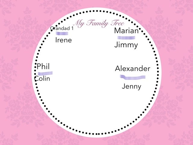 Lily's Family Tree Free Games online for kids in Nursery by SFDS RE