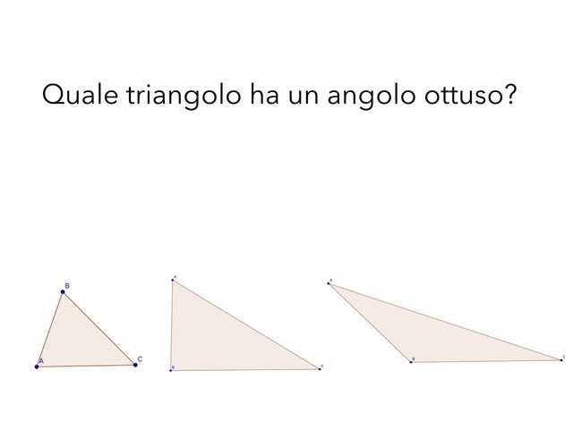 Triangoli Free Activities online for kids in 4th grade by Matteo Sala