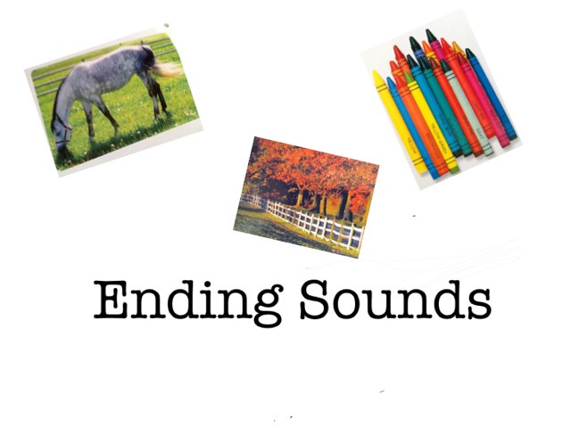 Ending Sounds Free Games online for kids in Nursery by Liz Bransky