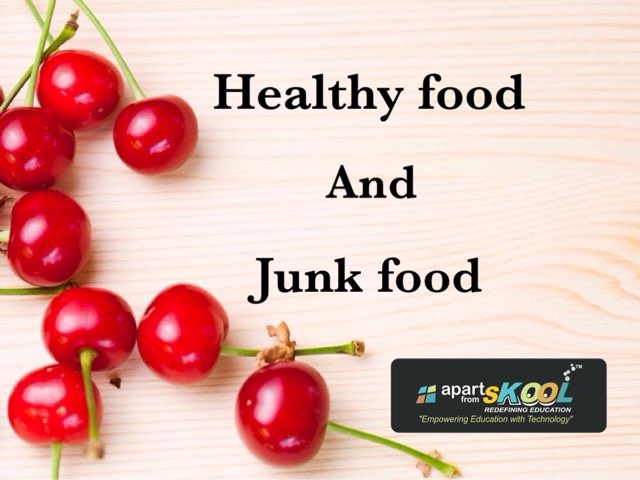 Healthy Food And Junk Food Free Games | Activities | Puzzles | Online ...