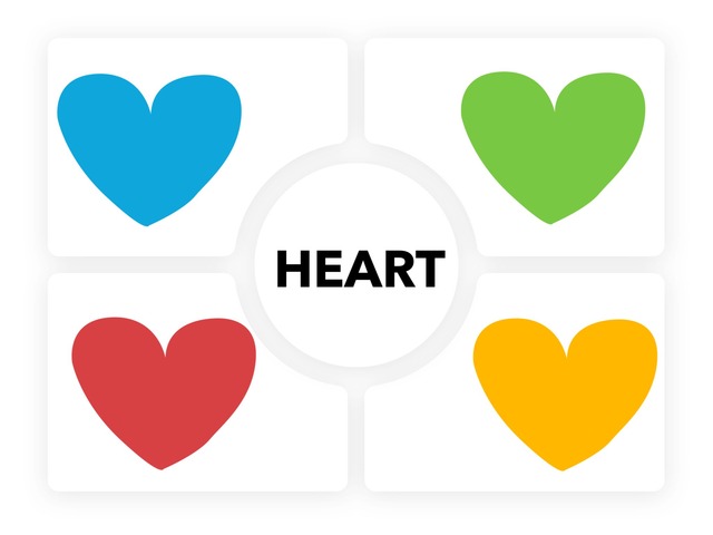 Pick A Heart Free Games online for kids in Nursery by Sharon Allen
