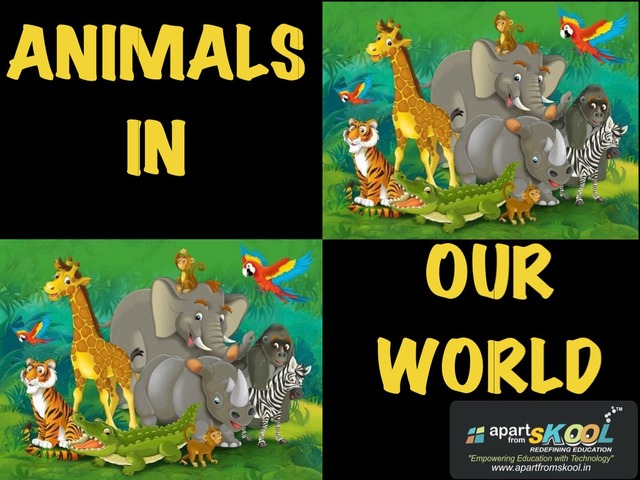 Animals In Our World Free Activities online for kids in 4th grade by ...