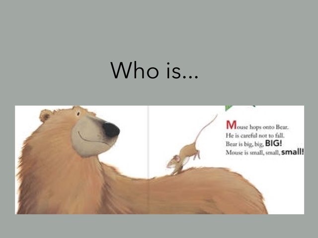 Big Bear Little Mouse Free Games | Activities | Puzzles | Online for ...