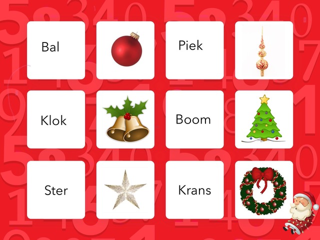 Kerst Memory Gratis online spellen voor peuters (2-3 jr.) door Tinka ...