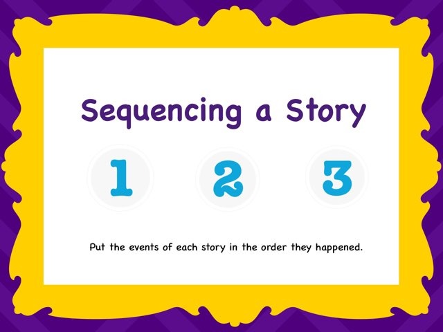 Story Sequencing Template