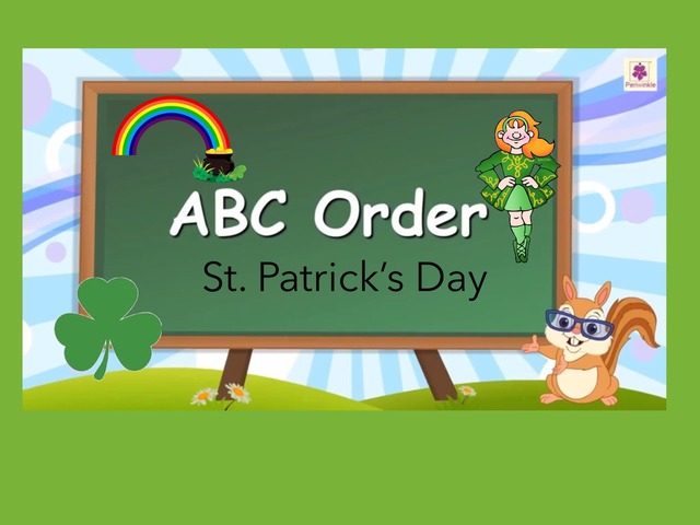 ABC Order: St Patrick’s Day Free Activities online for kids in 3rd ...