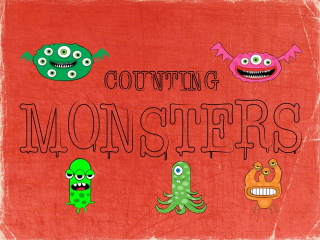 Monster Counting 5-10 Free Games online for kids in Nursery by Ma wert