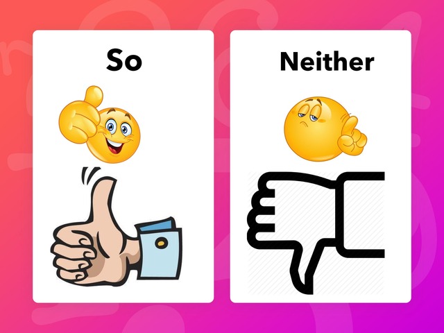 So / Neither Free Activities online for kids in 6th grade by Lama Ali