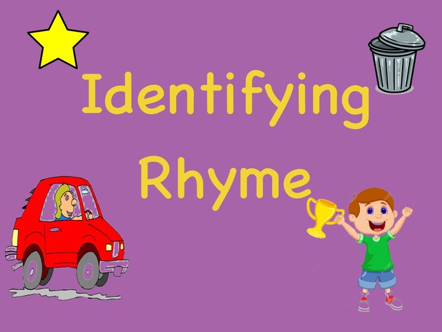 Identifying rhyme Free Activities online for kids in Kindergarten by ...