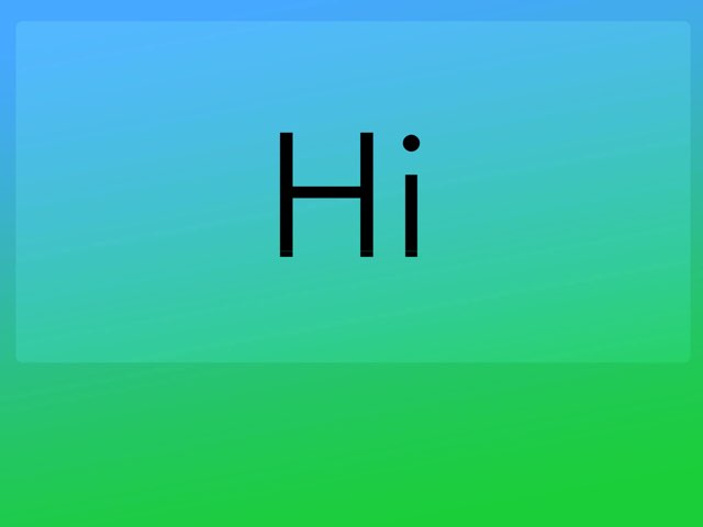 Hi Bye Free Games online for kids in Nursery by Cooper Zunt