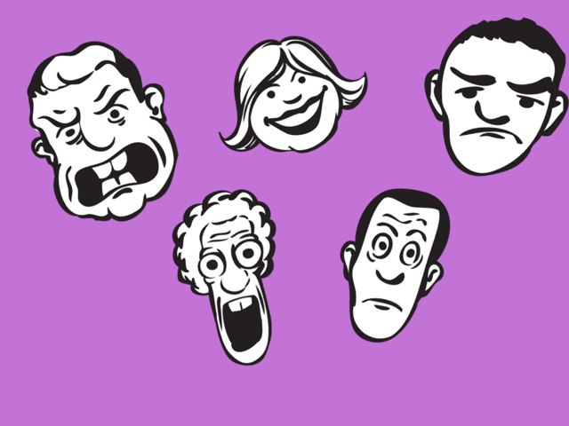 Facial Expressions Free Games online for kids in Pre-K by Victoria Keates