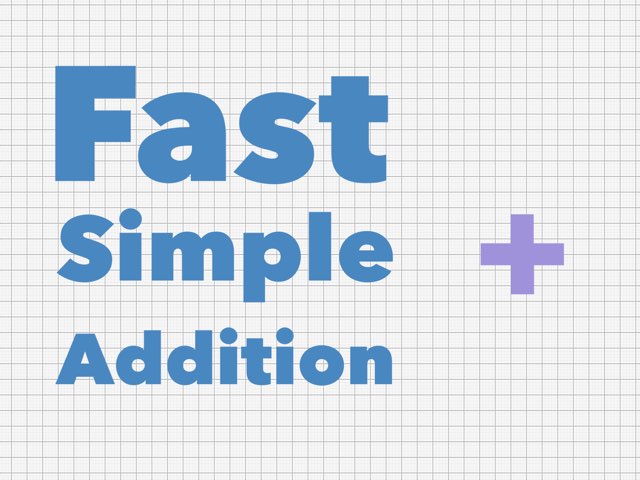 Fast Simple Addition! Free Activities online for kids in 1st grade by ...