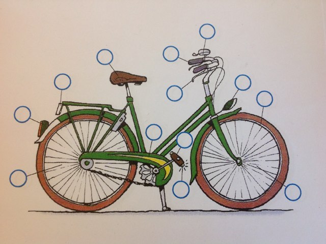 Fiets Gratis online spellen voor kleuters (4-5 jr.) door Ellen kienhuis