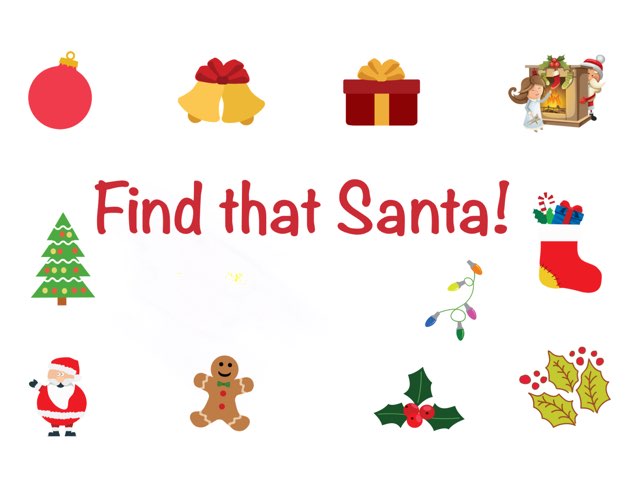 Find That Santa! Free Activities online for kids in 1st grade by Gabby ...