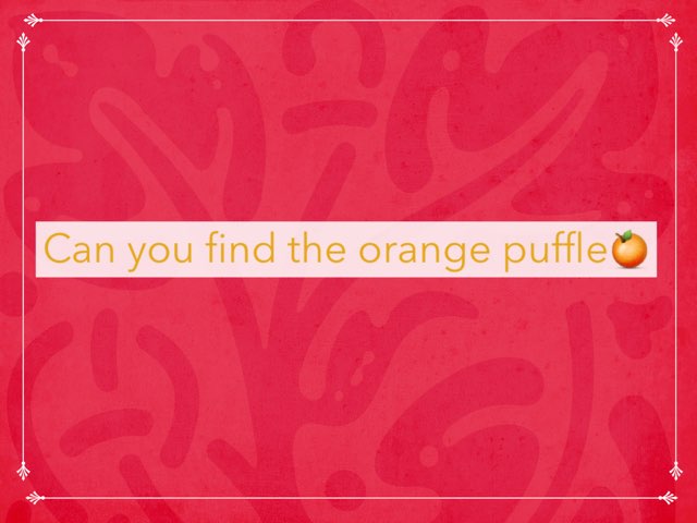Find The Orange Puffle Free Activities online for kids in 1st grade by ...