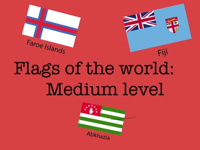Flags Of The World: Medium Level Free Activities online for kids in 1st ...