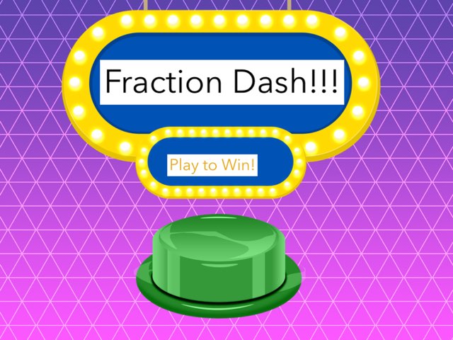 Fraction Dash Free Activities online for kids in 4th grade by Meredith ...