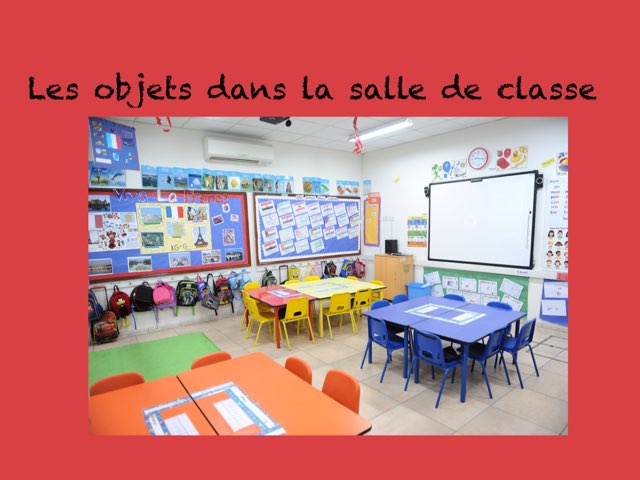 French Class Objects Free Games online for kids in Nursery by Alicia ...