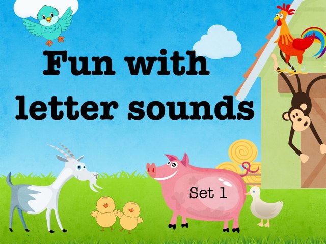 Fun With Letter Sounds Free Games online for kids in Pre-K by Xueni Liang