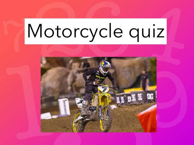 Motorcycle quiz Free Activities online for kids in 4th grade by Katie ...