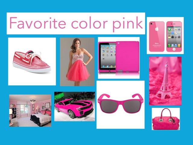 Favorite color Free Games online for kids in Nursery by Mrs. Suanny