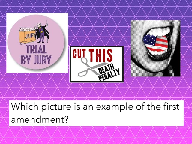 Bill Of Rights Game Free Games online for kids in Nursery by Mikayla Wilson