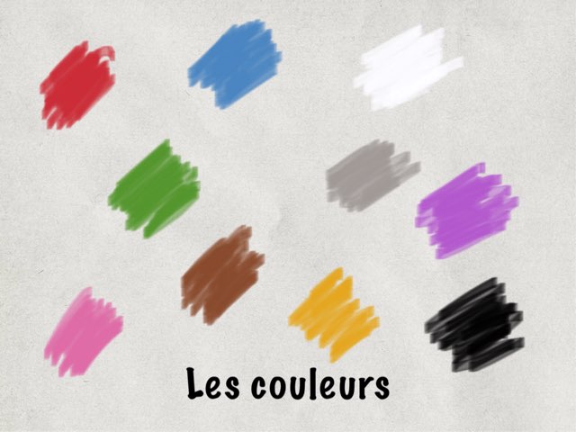 Les couleurs en français Free Games online for kids in Nursery by ...