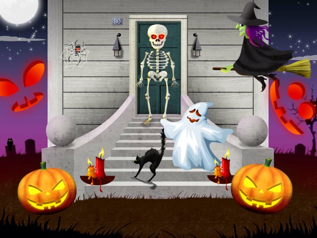 Halloween Free Games online for kids in Nursery by Pam Heward
