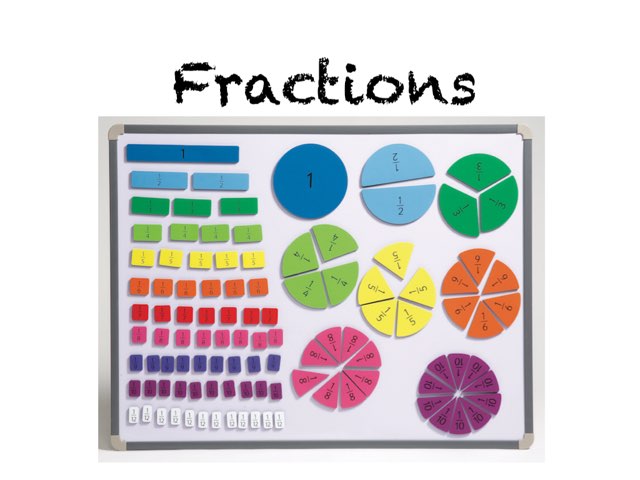 Fractions Free Games online for kids in Nursery by Breanna Lynne