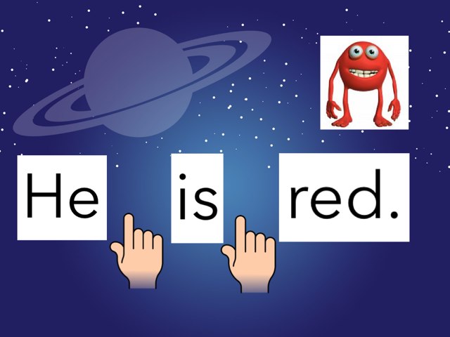 Building sentences containing CVC words. Alien theme. Free Games online ...