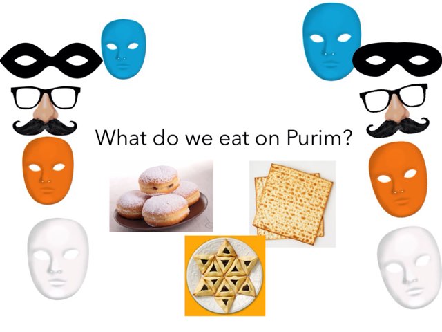 Purim game Free Games online for kids in Pre-K by Michal Pelman