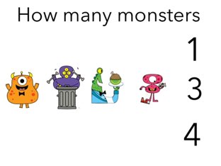 Counting monsters up to 10 Free Games online for kids in Nursery by ...