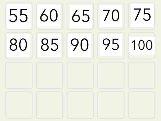 Counting by 5's 55-100 Free Games online for kids in Nursery by Kellie ...