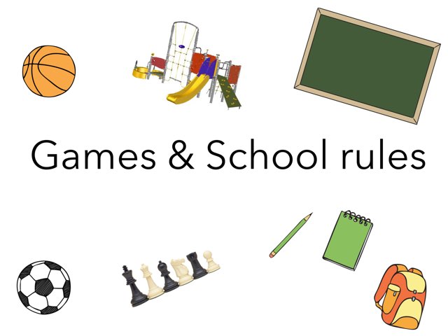 Games and School rules Free Games online for kids in Nursery by Esther ...