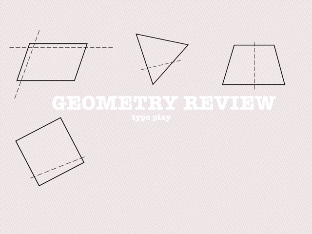 Geometry Review Free Activities online for kids in 4th grade by Linda Lor