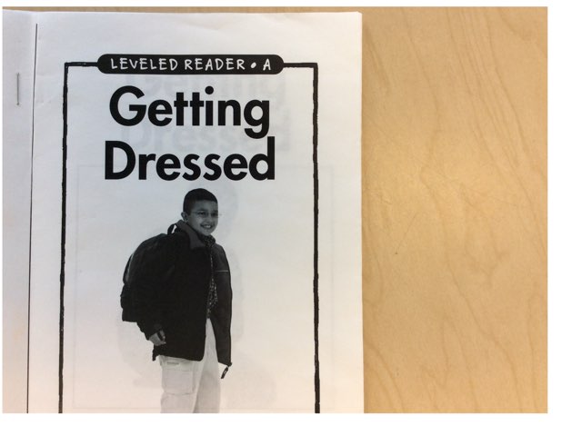 Getting Dressed Level A Book Free Activities online for kids in ...