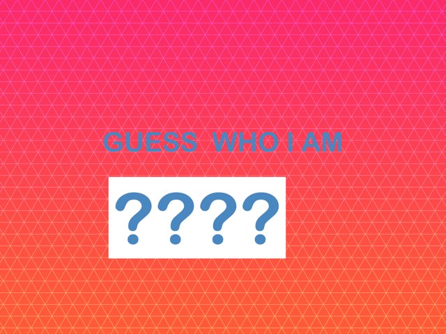 Guess Who I Am Free Games online for kids in Nursery by Letizia Nini