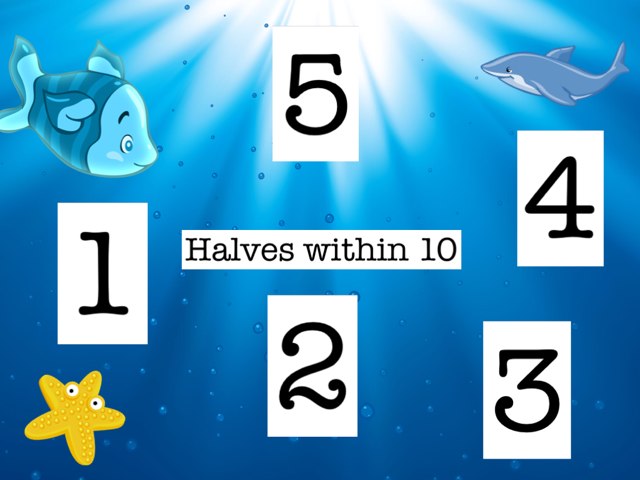 Halves Within 10 | Game | TinyTap