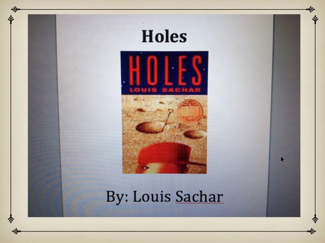 Holes Pt 1 Free Activities online for kids in Kindergarten by Abby Kitson