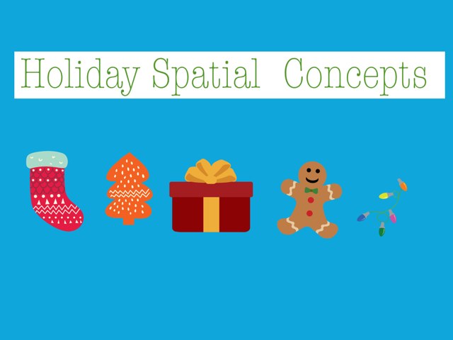 Holiday Spatial Concepts | Online Games | Language Studies (Native ...